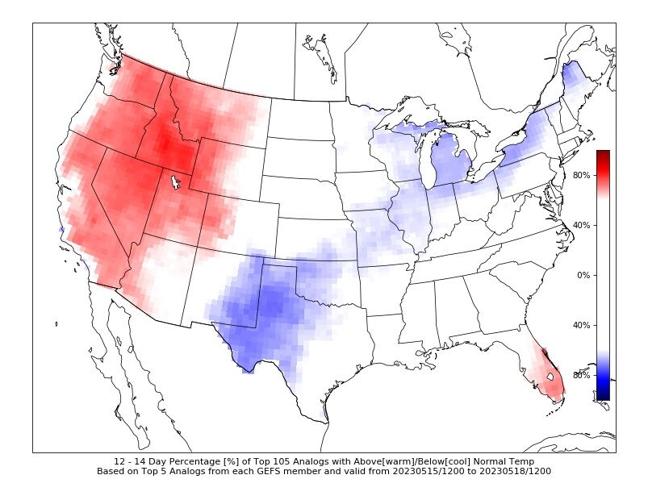 May 4, 10:45 PM Weather Forecast Update-Much Warmer with Some Storms ...