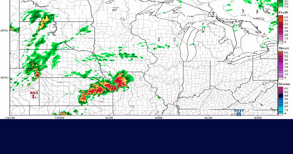 May 1, 9 PM Weather Forecast Update-Much Warmer with Storms Returning ...