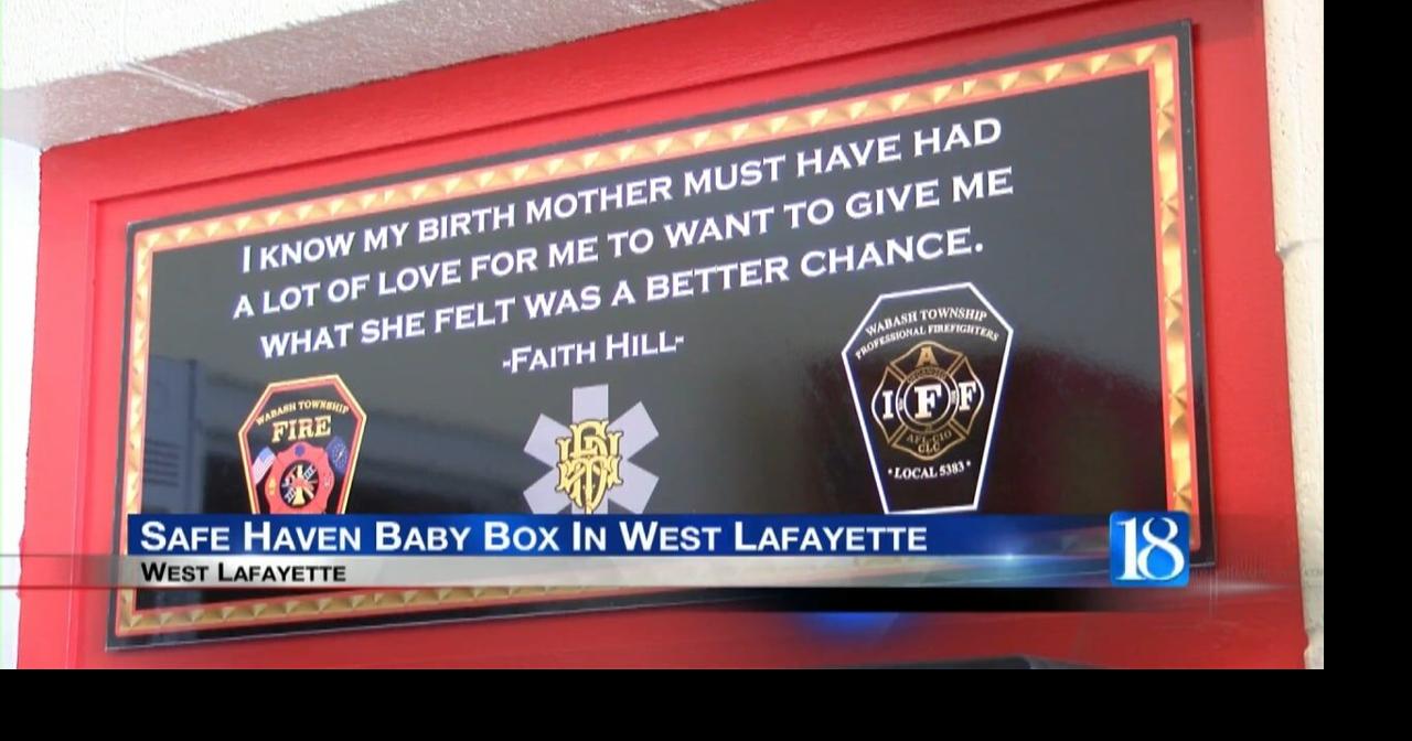 Safe Haven Baby Boxes come to West Lafayette | Video | wlfi.com