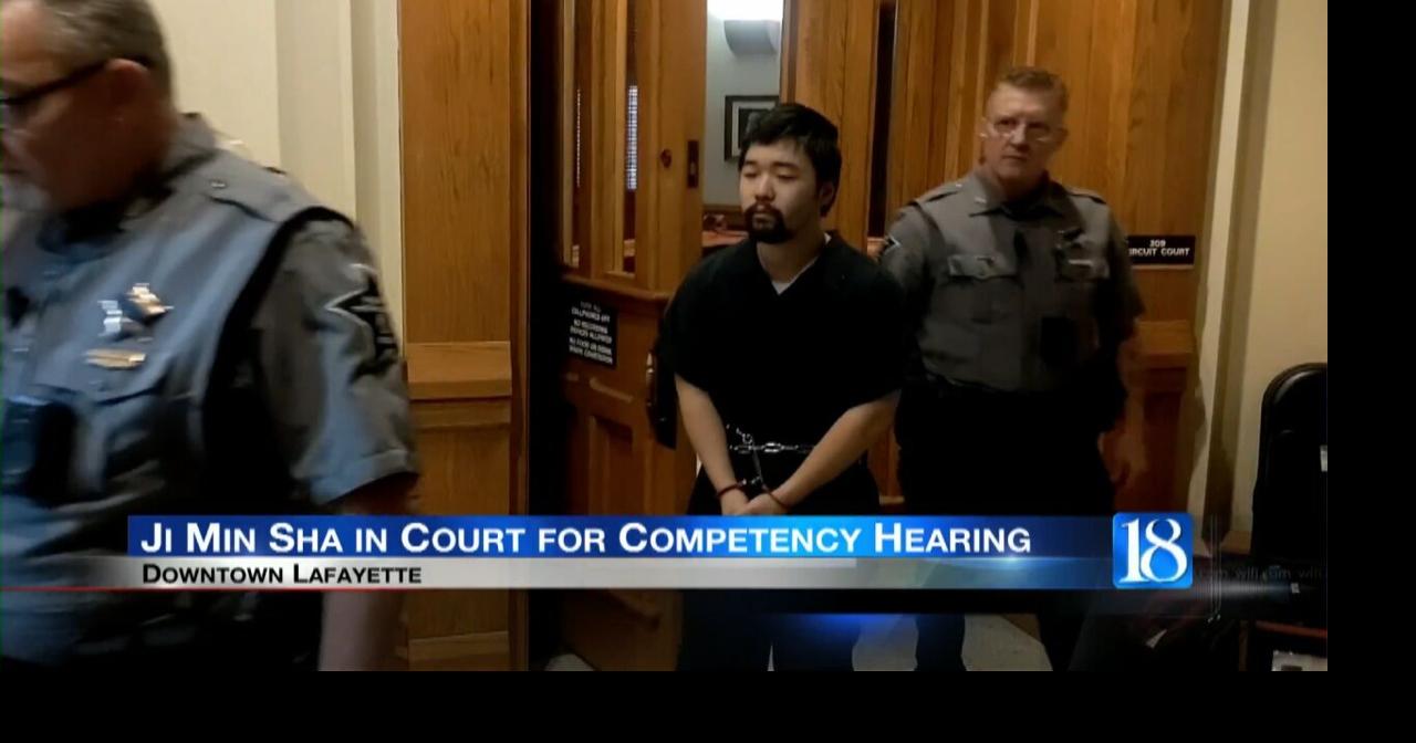 Ji Min Sha in court for competency hearing | Video | wlfi.com