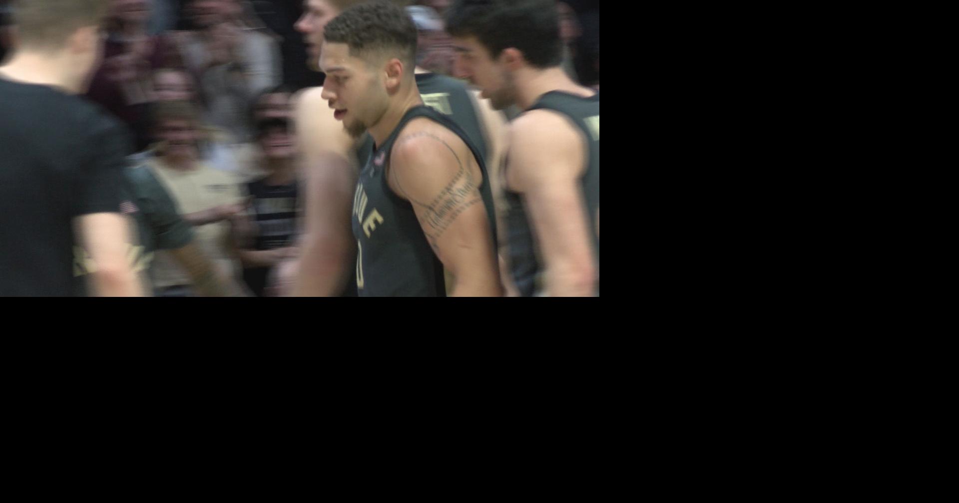 Mason Gillis has a record breaking night helping Purdue push past Penn ...