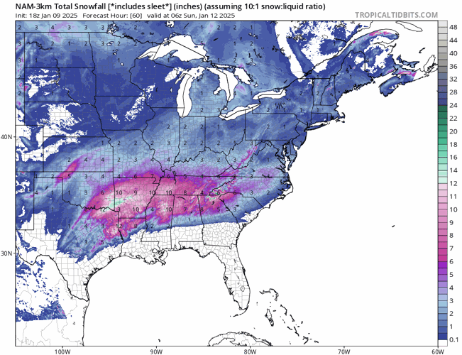 January 9, 5:30 PM Weather Forecast Update-Snow & Mixed Precip Ahead ...