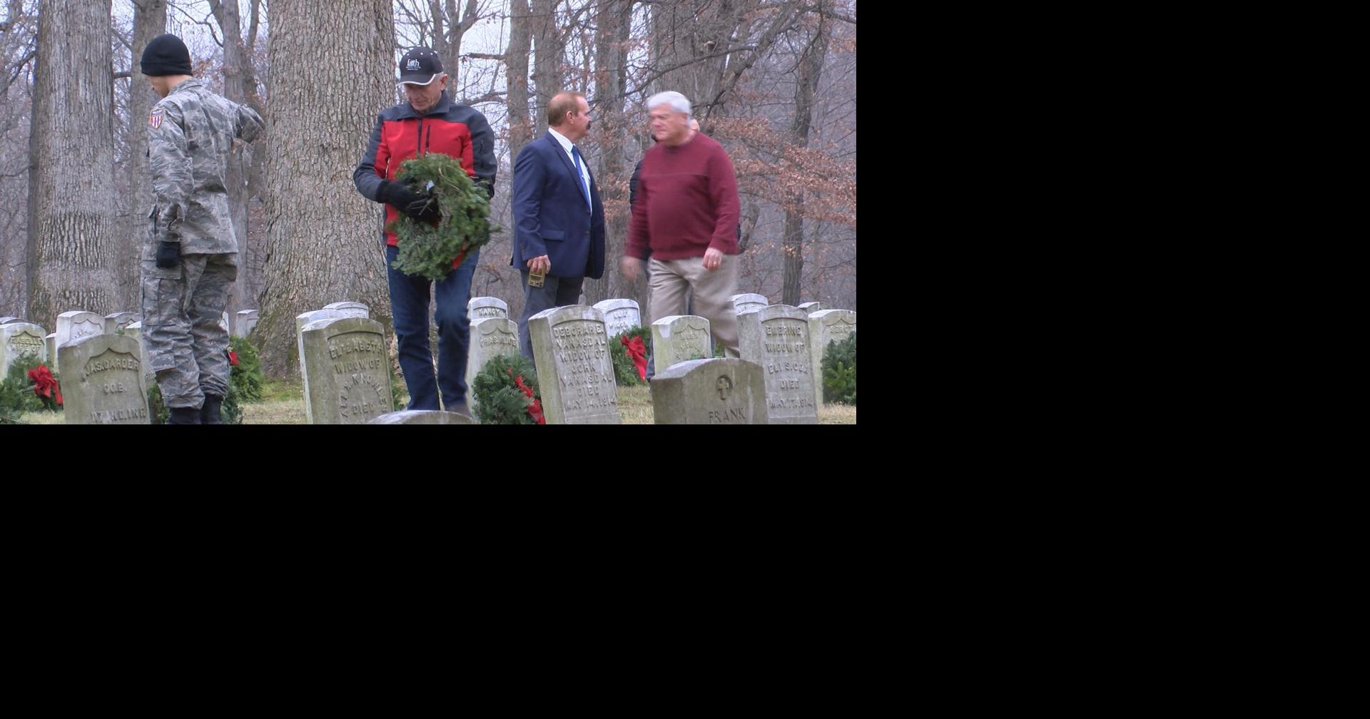 Indiana Veterans Home Cemetery hosts wreath laying ceremony | Local ...