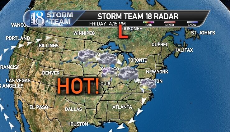 July 12, 6 PM Weather Forecast Update-Fog to Hotter, Oppressive Weather ...