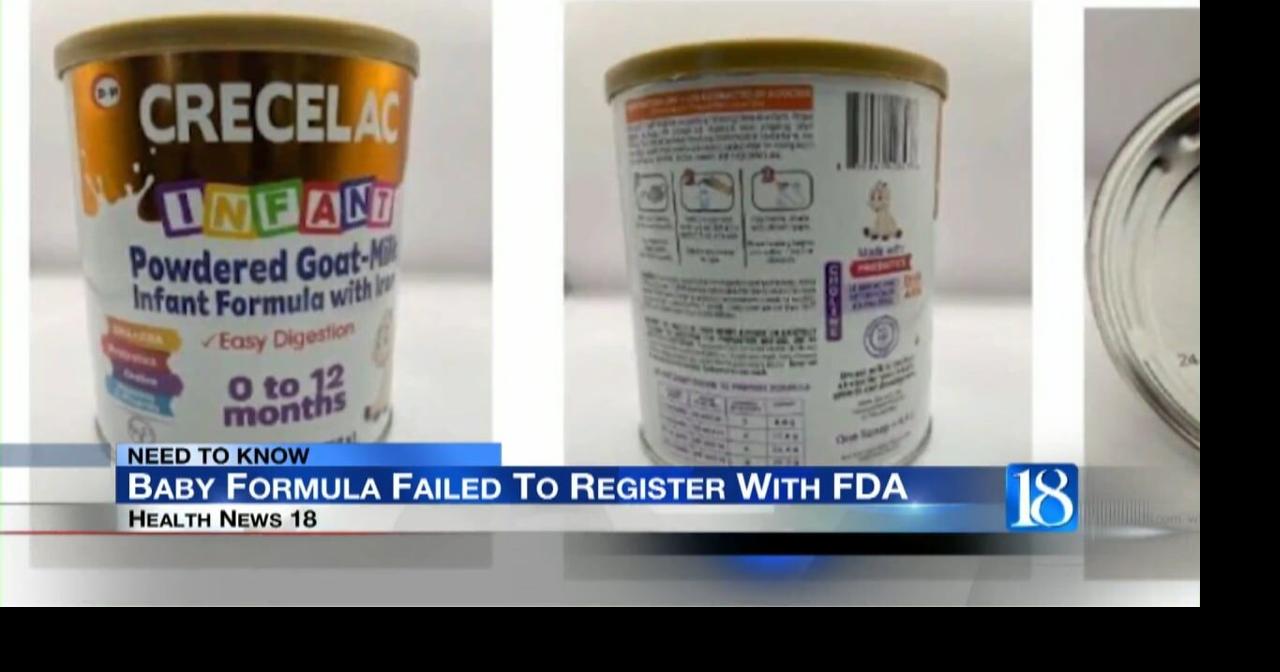 Health News 18: Dairy Manufacturers, Inc. is recalling infant formula ...