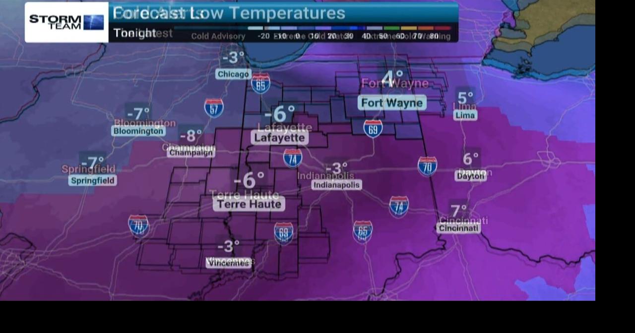 Cold and winter and here to stay | Video | wlfi.com
