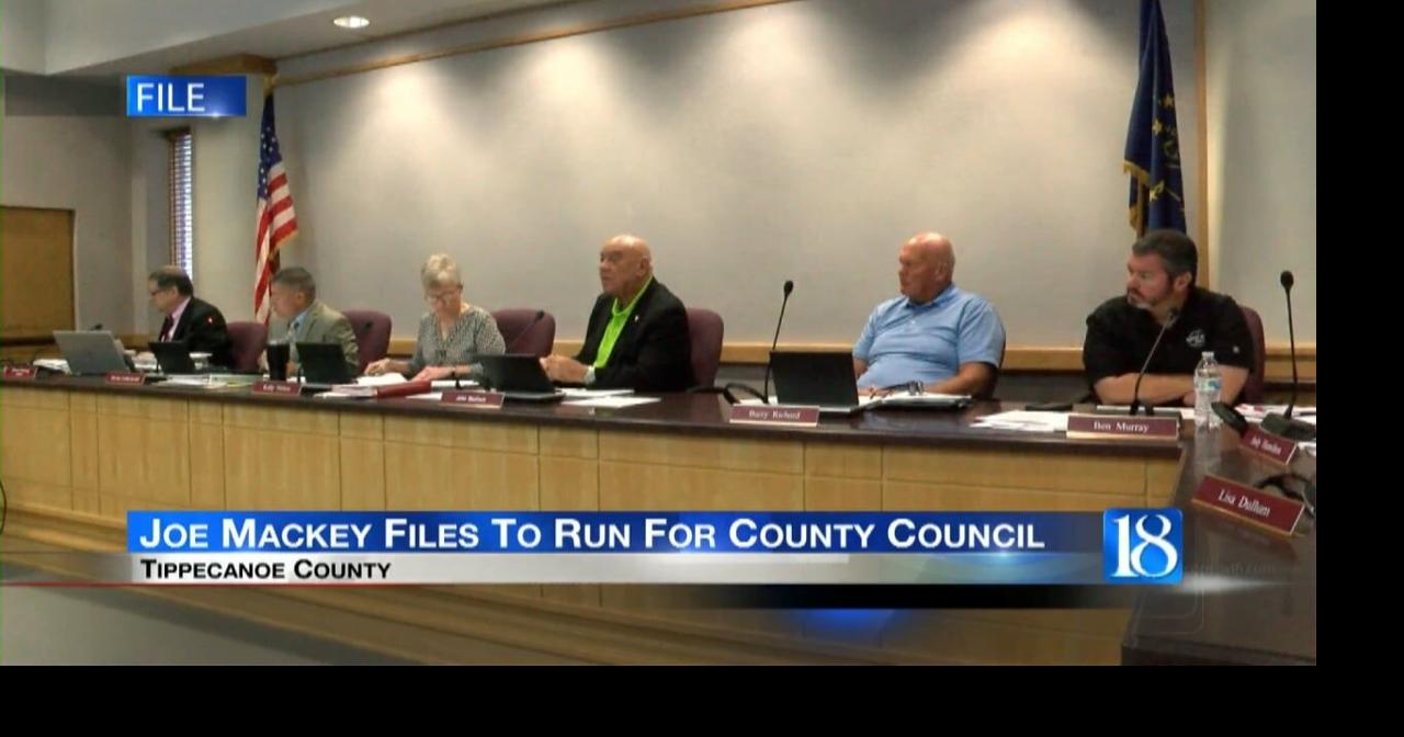 Joe Mackey files to run for Tippecanoe County Council | Video | wlfi.com