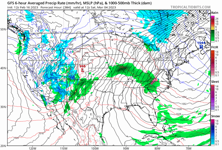 February 16, 3:15 PM Weather Forecast Update-Some Light Mix & Snow In ...