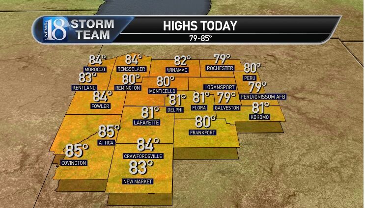 September 14, 6 PM Weather Forecast Update-Return of Summer, Then ...