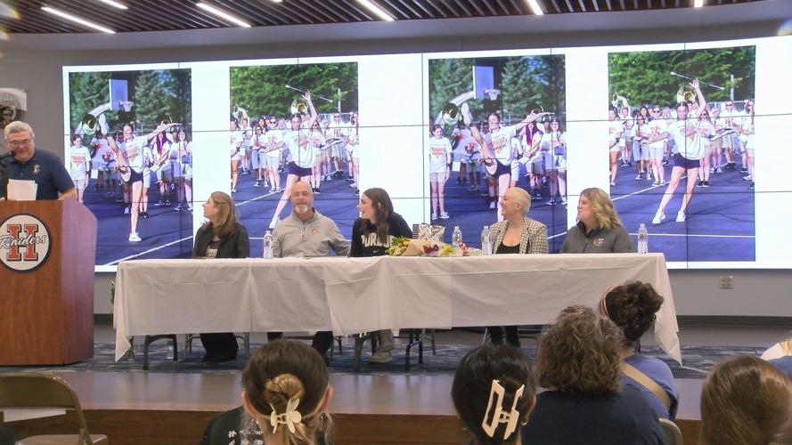 Harrison twirler becomes a hometown Purdue Silver Twin | Local | wlfi.com