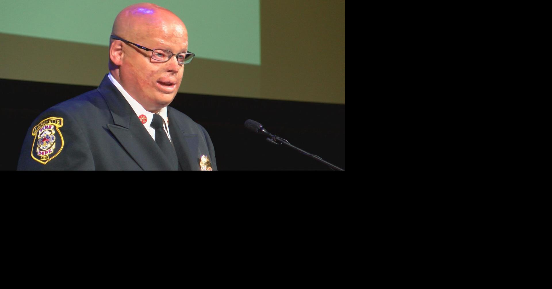 New chief sworn in at Lafayette Fire Department | Community | wlfi.com