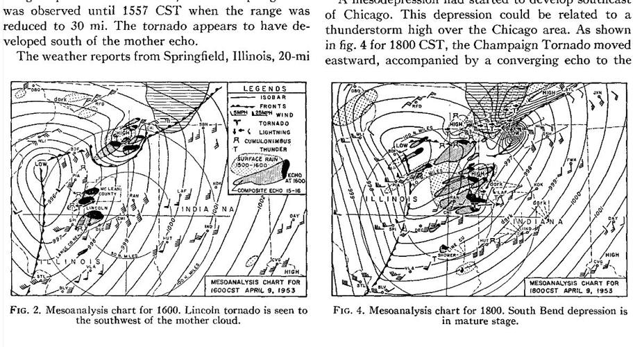 Local Weather History: April 9, 1953 Outbreak (& First Tornado ...