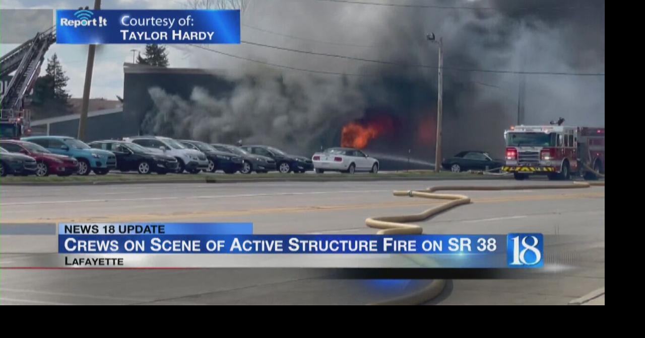 Fire crews were on scene of an active structure fire on State Road 38 ...