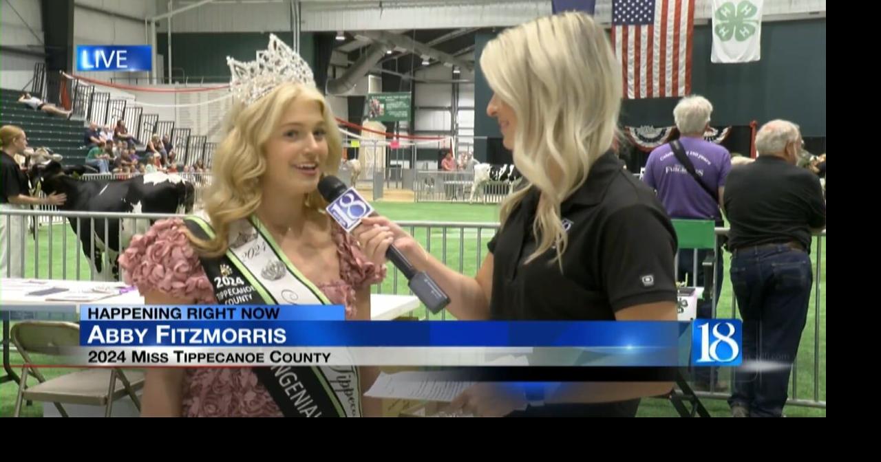 Abby Fitzmorris crowned Miss Tippecanoe County | Local | wlfi.com