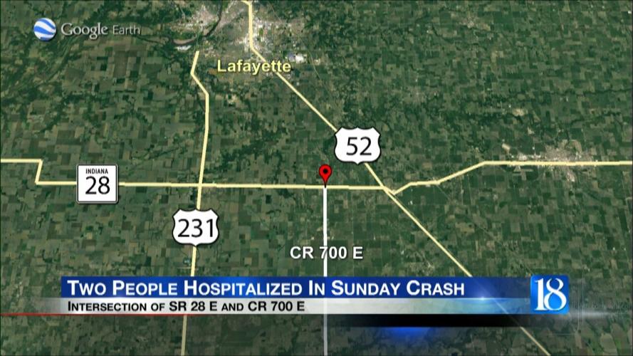Two hospitalized in weekend crash | News | wlfi.com