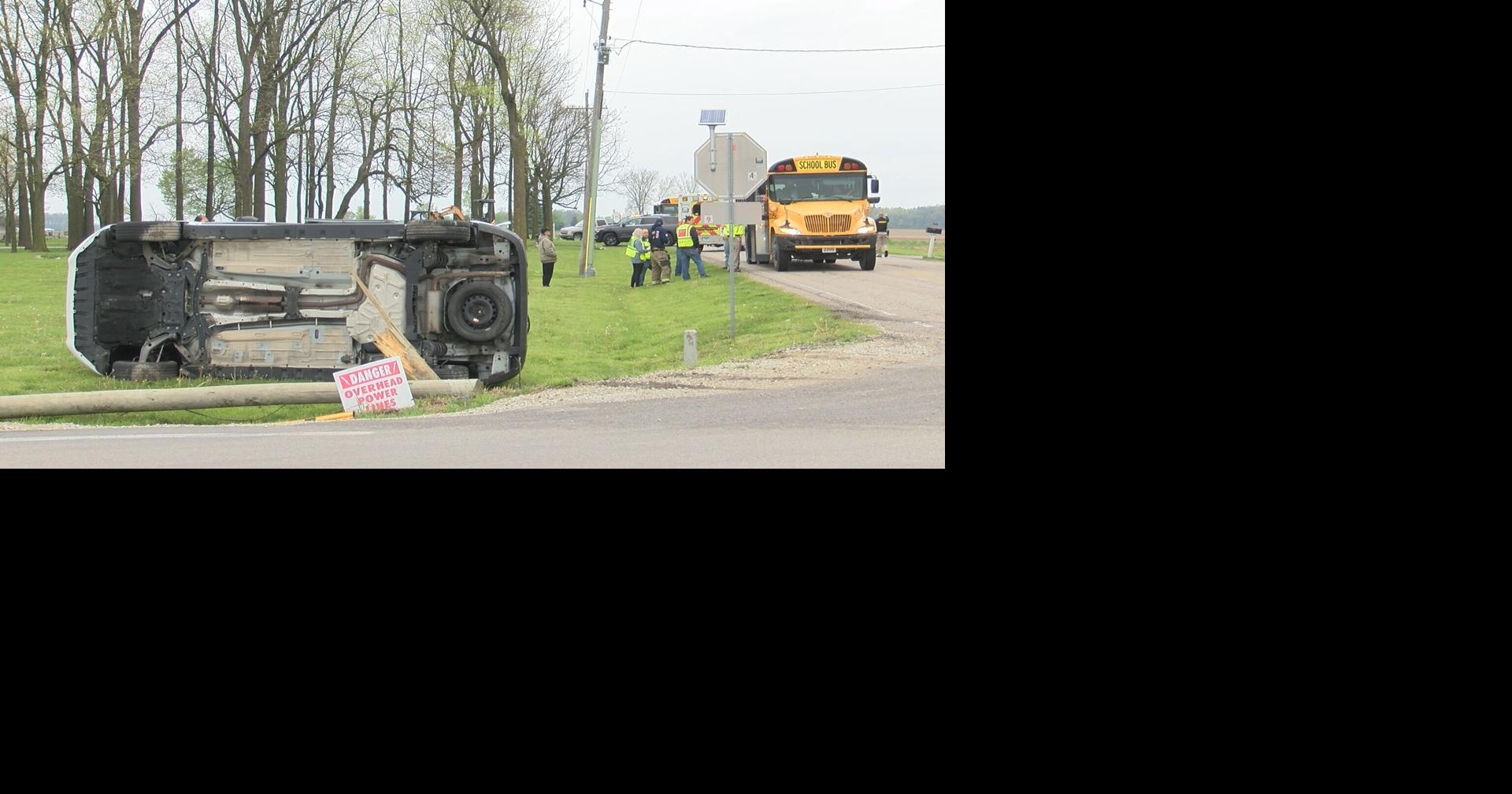 No one hurt after bus full of students crashes near Stockwell | News ...