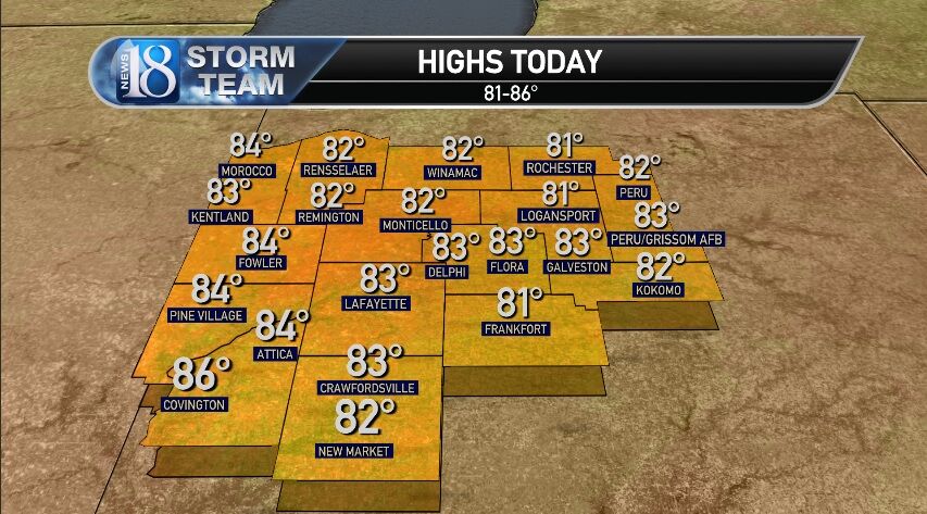 September 20, 7 PM Weather Forecast Update-Tracking Some Showers & T ...