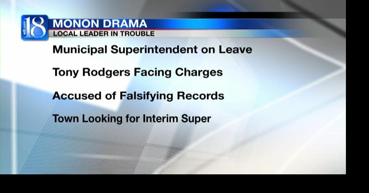 The Municipal Superintendent for Monon facing state charges | News ...