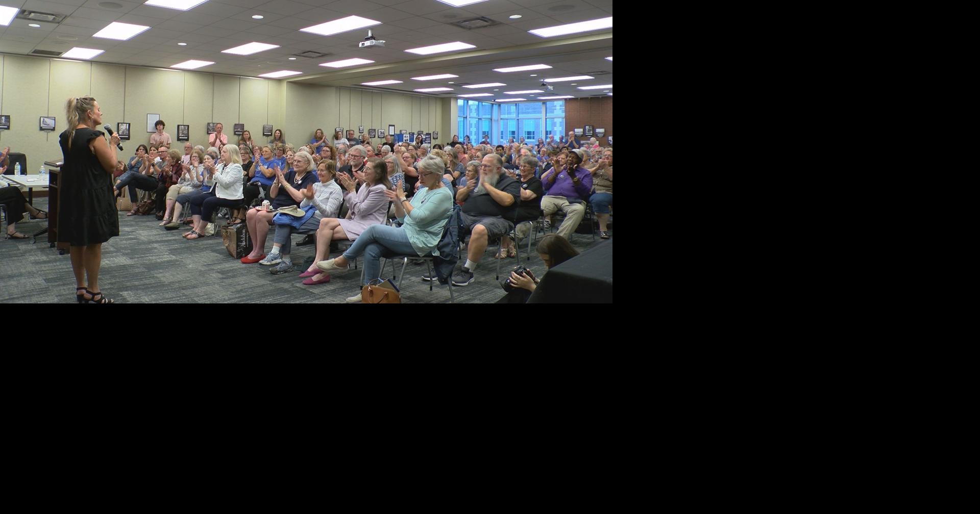 Residents pack the West Lafayette Library for McCormick | Local | wlfi.com