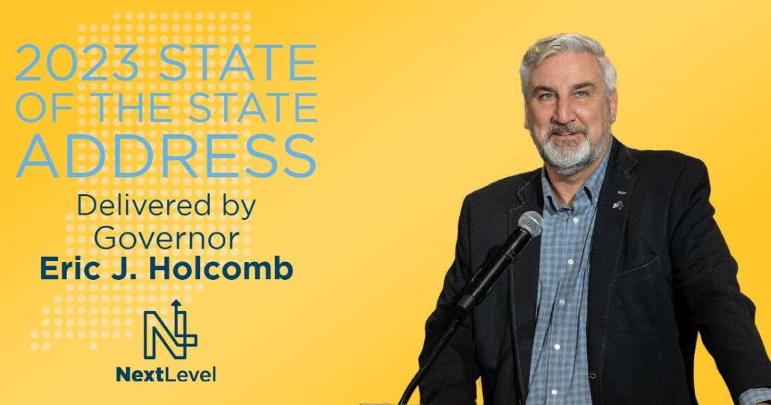 Indiana Governor Eric Holcomb to deliver his State of the State address ...