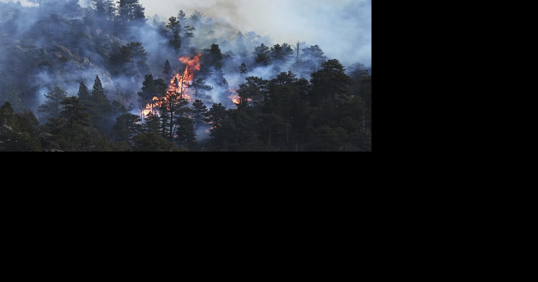 Evacuation orders issued in Colorado as wildfire burns near Rocky ...