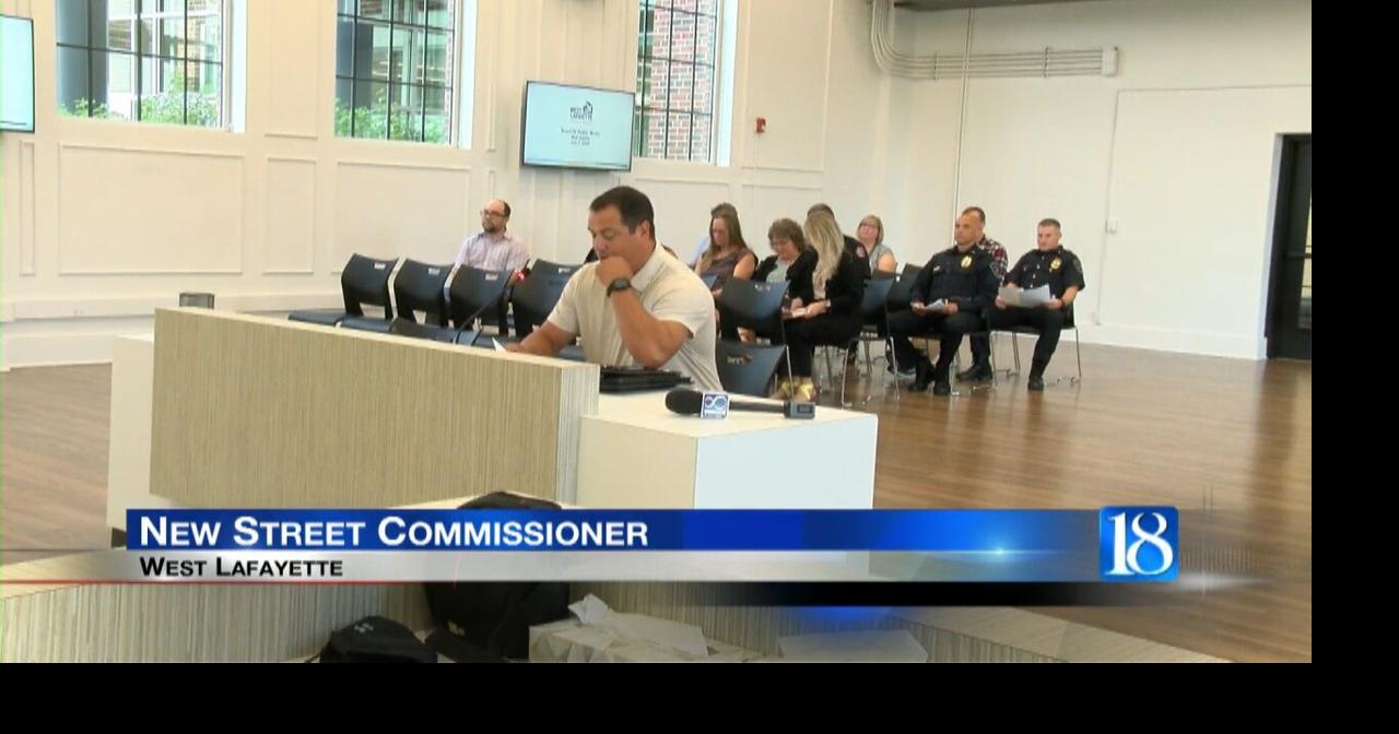 New Street Commissioner for West Lafayette sworn in | Video | wlfi.com