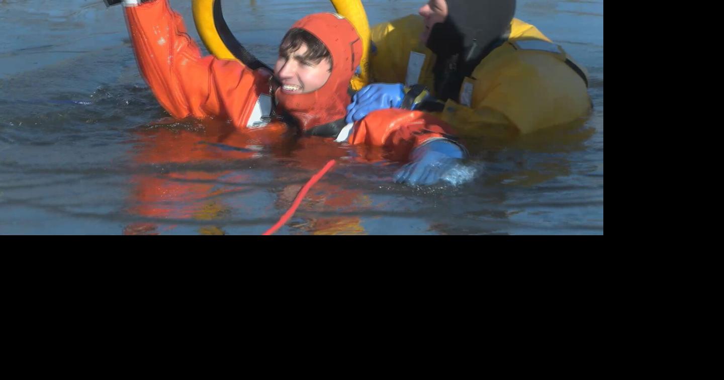 Indiana first responders practice ice rescue missions, caution ...