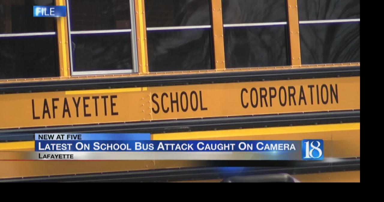 Latest on school bus attack caught on camera | Archive | wlfi.com