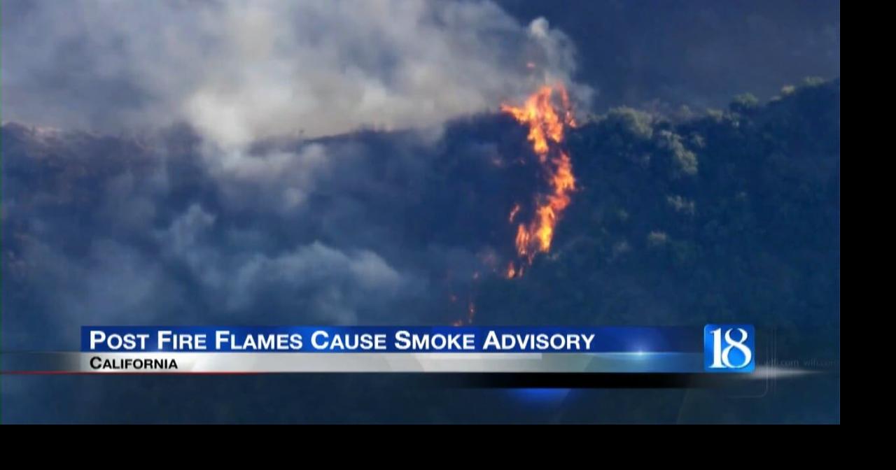 Post Fire Flames Cause Smoke Advisory | Video | wlfi.com