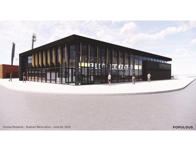 New renderings released for Ross-Ade Stadium renovations | News | wlfi.com