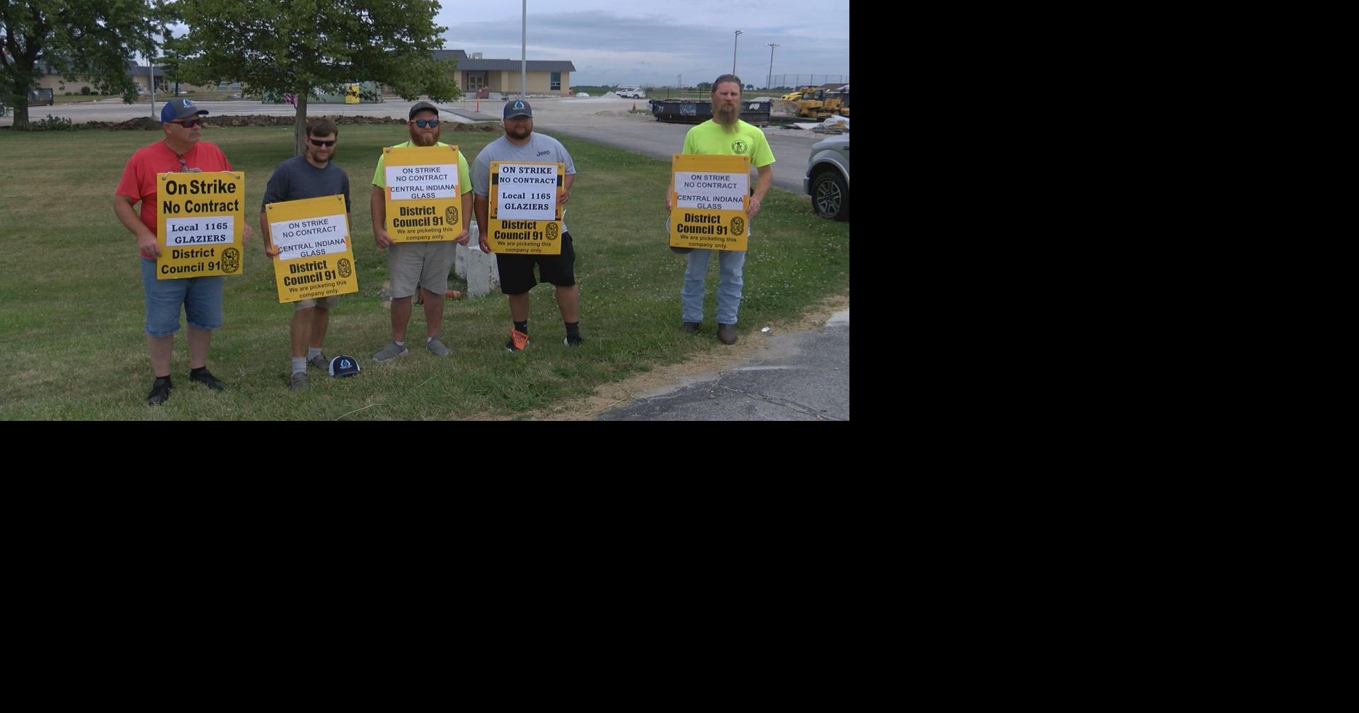Glazier Strike pauses Mintonye Elementary construction | Local | wlfi.com
