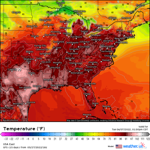 May 27, 11 PM Weather Forecast Update-Cooler Tonight, Stretch of Heat ...