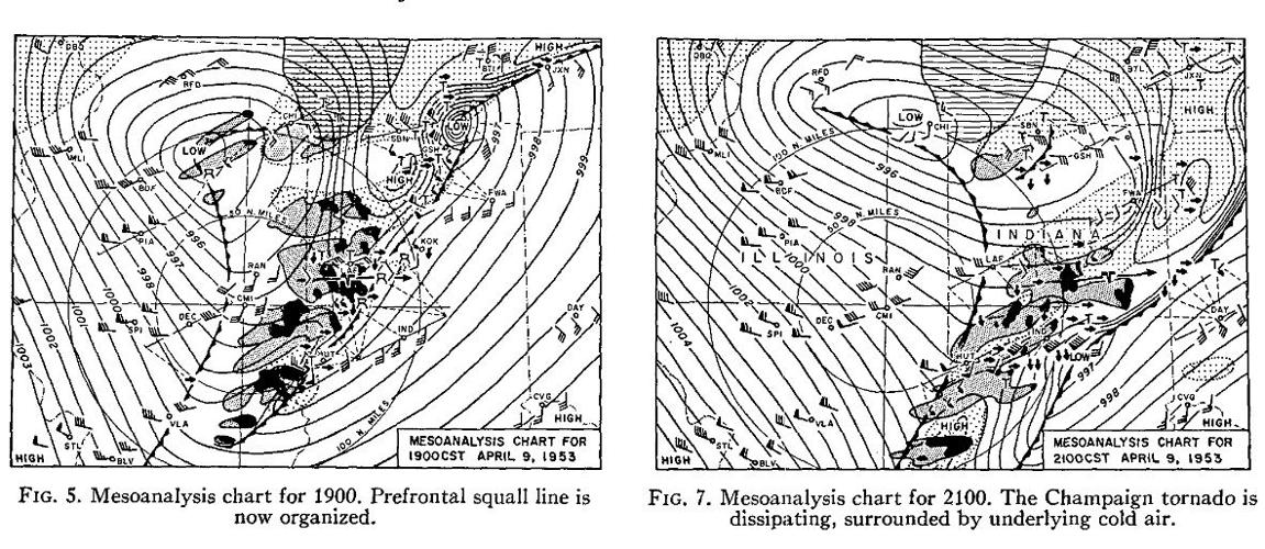 Local Weather History: April 9, 1953 Outbreak (& First Tornado ...