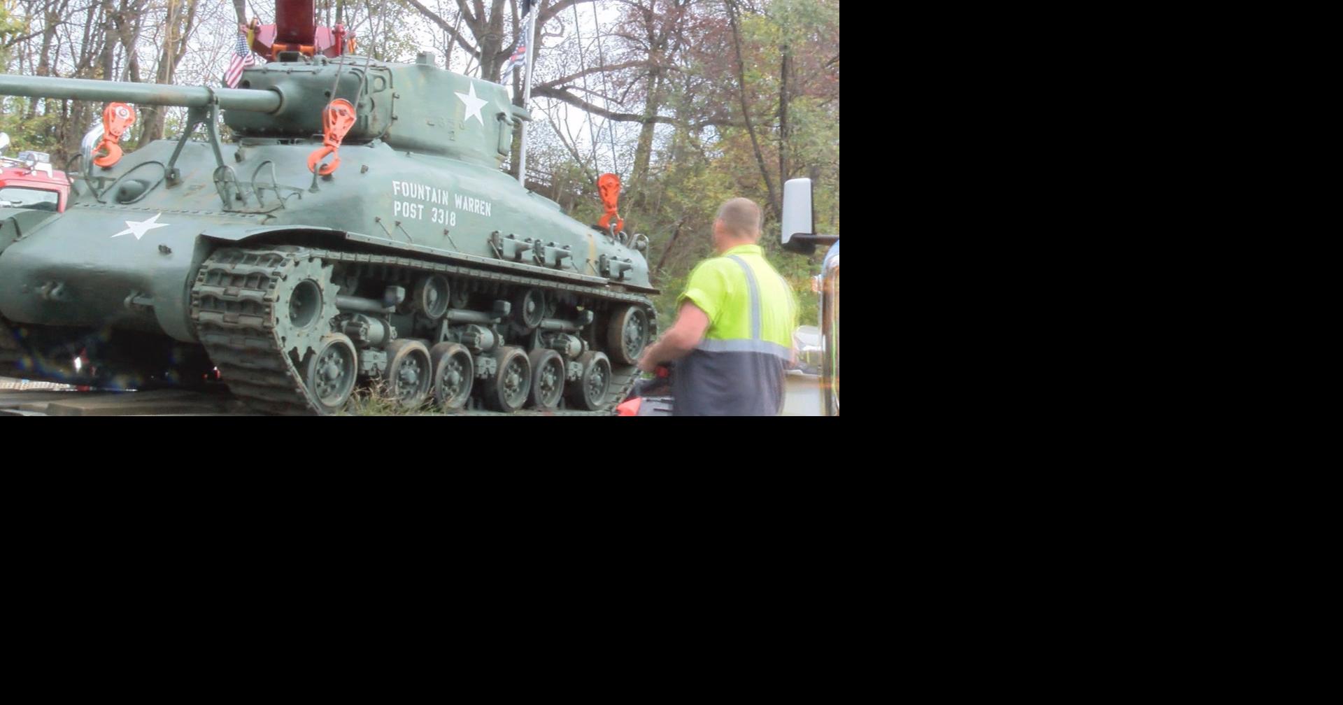 American Legion Post receives WWII-era tank | Top Stories | wlfi.com