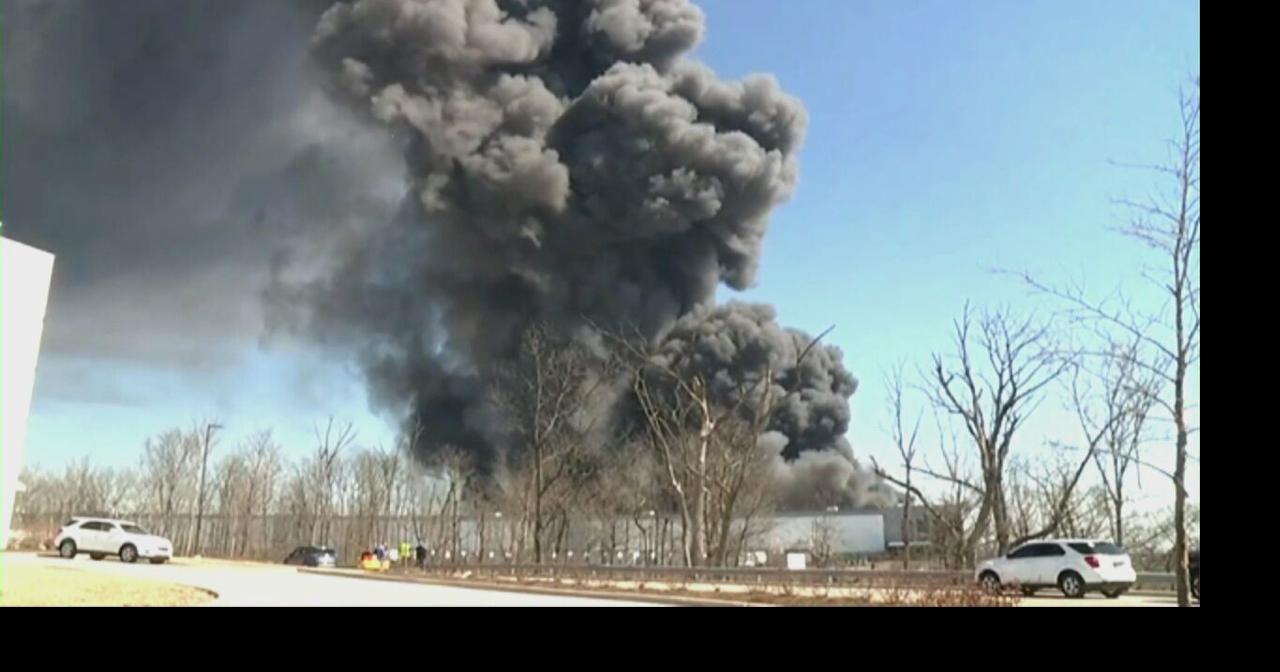 Crews battle fire at Walmart warehouse near Indianapolis | News | wlfi.com