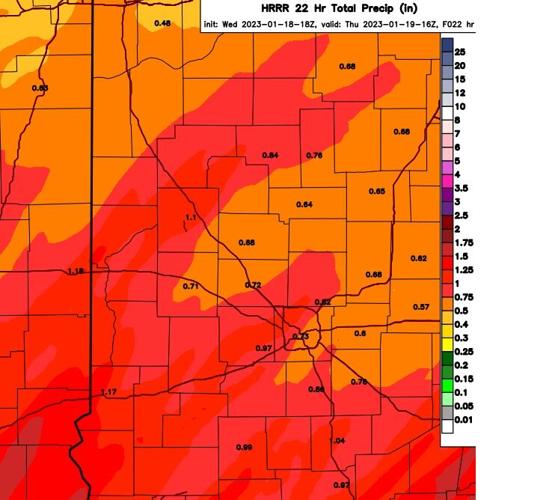 January 18, 6:30 PM Weather Forecast Update-Rain & Windy Weather ...