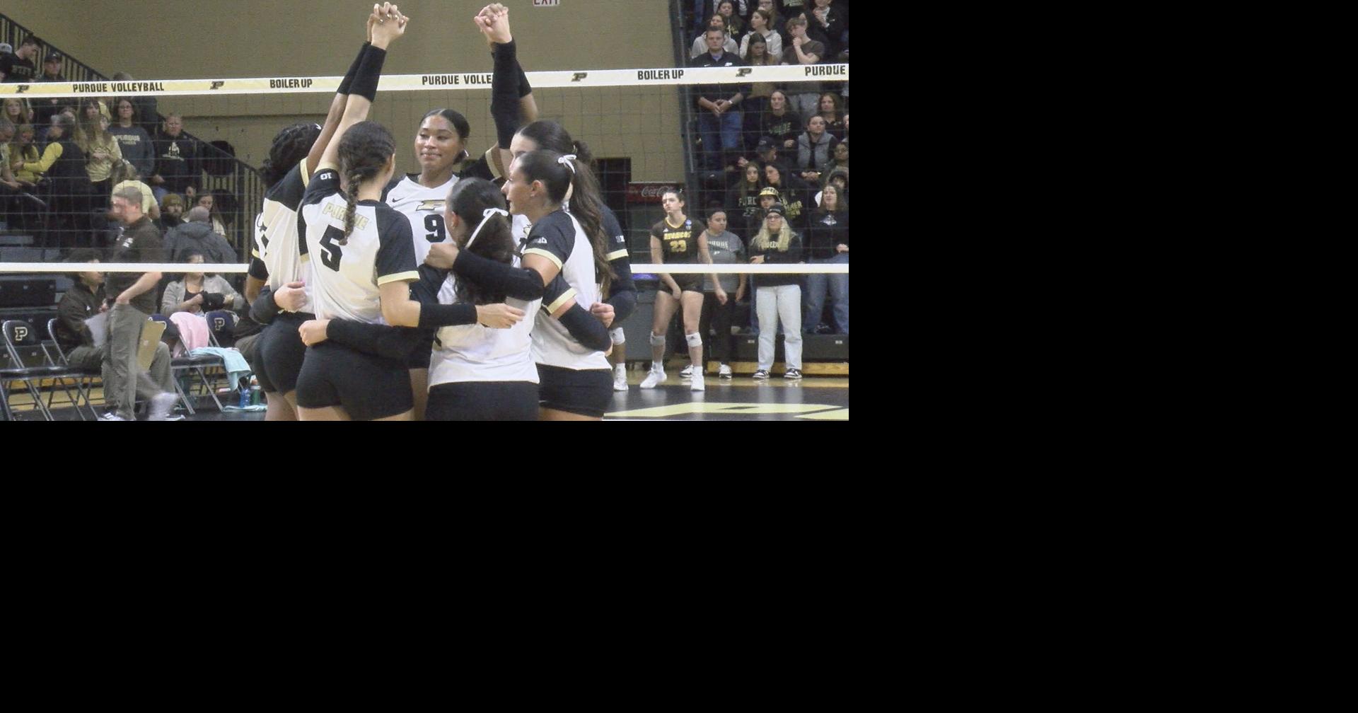 Purdue Volleyball advances to second round of NCAA tournament | Top ...