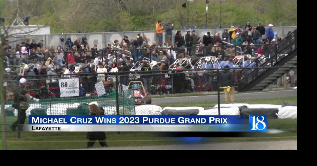 Michael Cruz wins 2023 Purdue Grand Prix | Video | wlfi.com