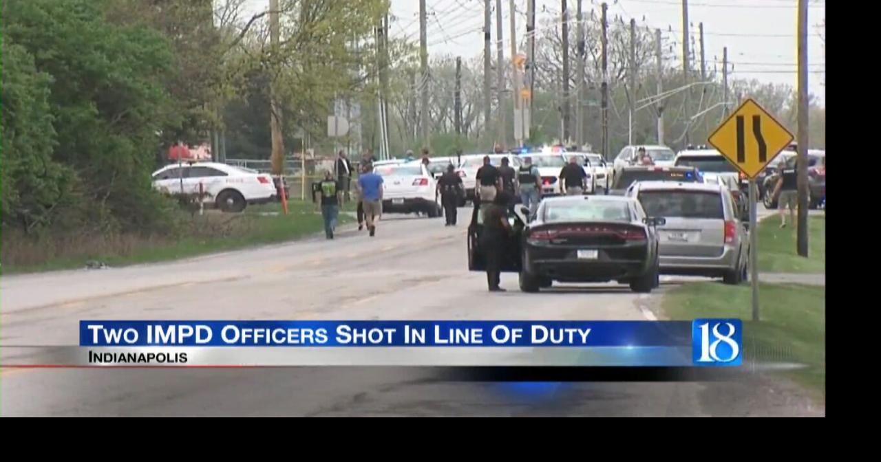 Suspect killed, 2 Indianapolis officers shot in gun battle | News ...