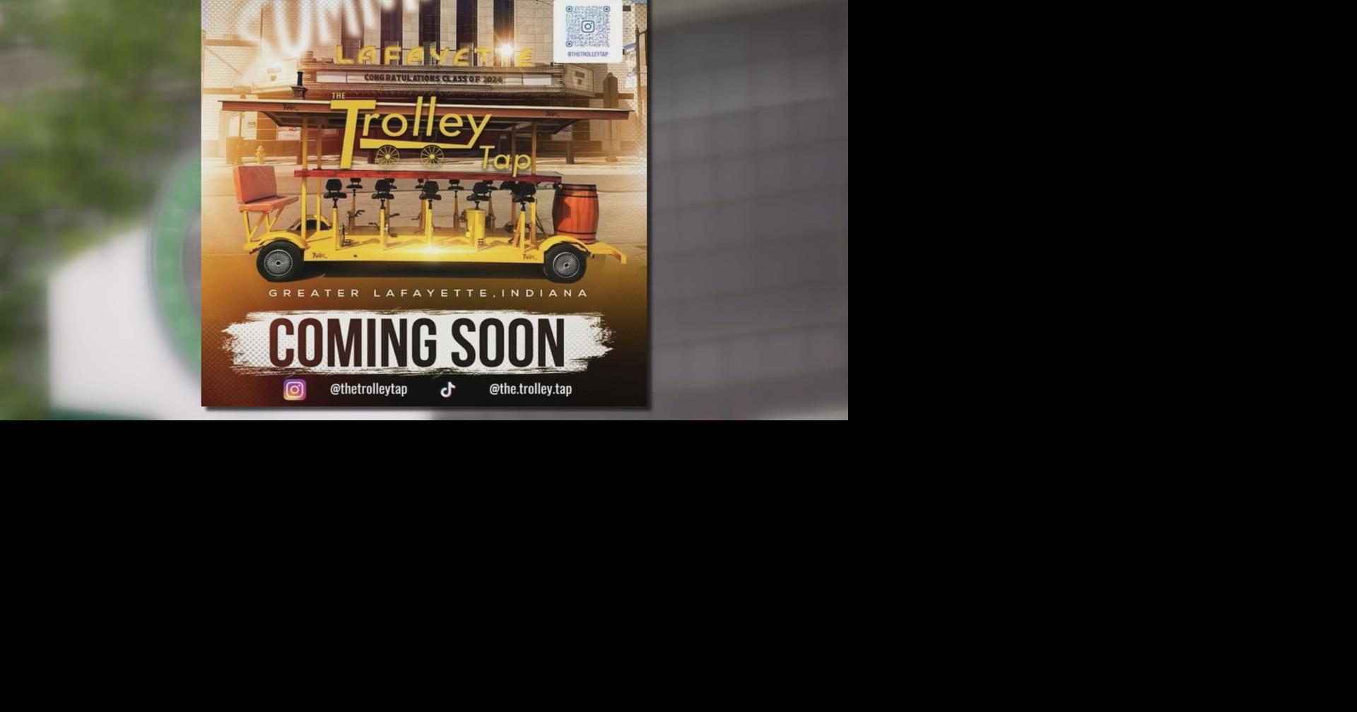 Booze-friendly trolley bike to roll out in downtown Lafayette, West ...