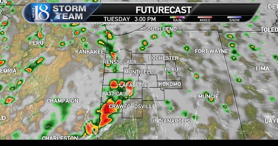 September 25, 6:30 AM Weather Forecast Update – Dry today with ...