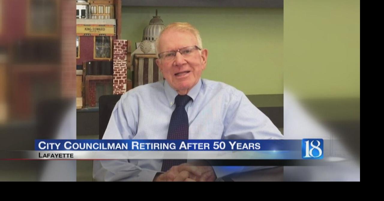 Lafayette City Councilman retiring after 5 decades | Archive | wlfi.com