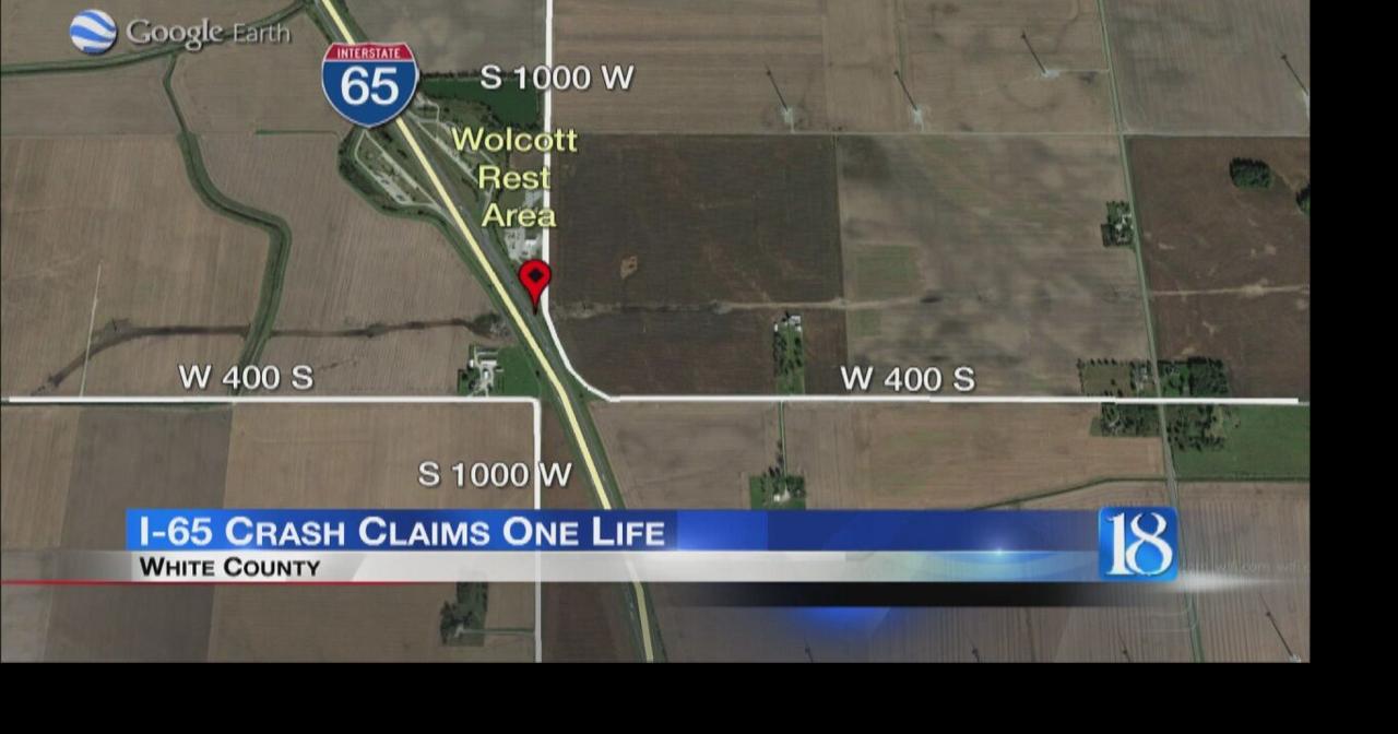 Interstate 65 crash claims a life | Archive | wlfi.com