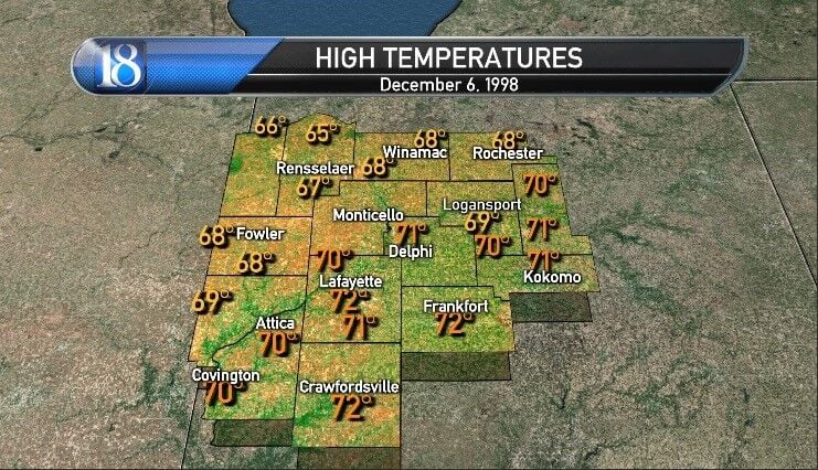 Local Weather History: The December 6, 1998 Southern Illinois to ...