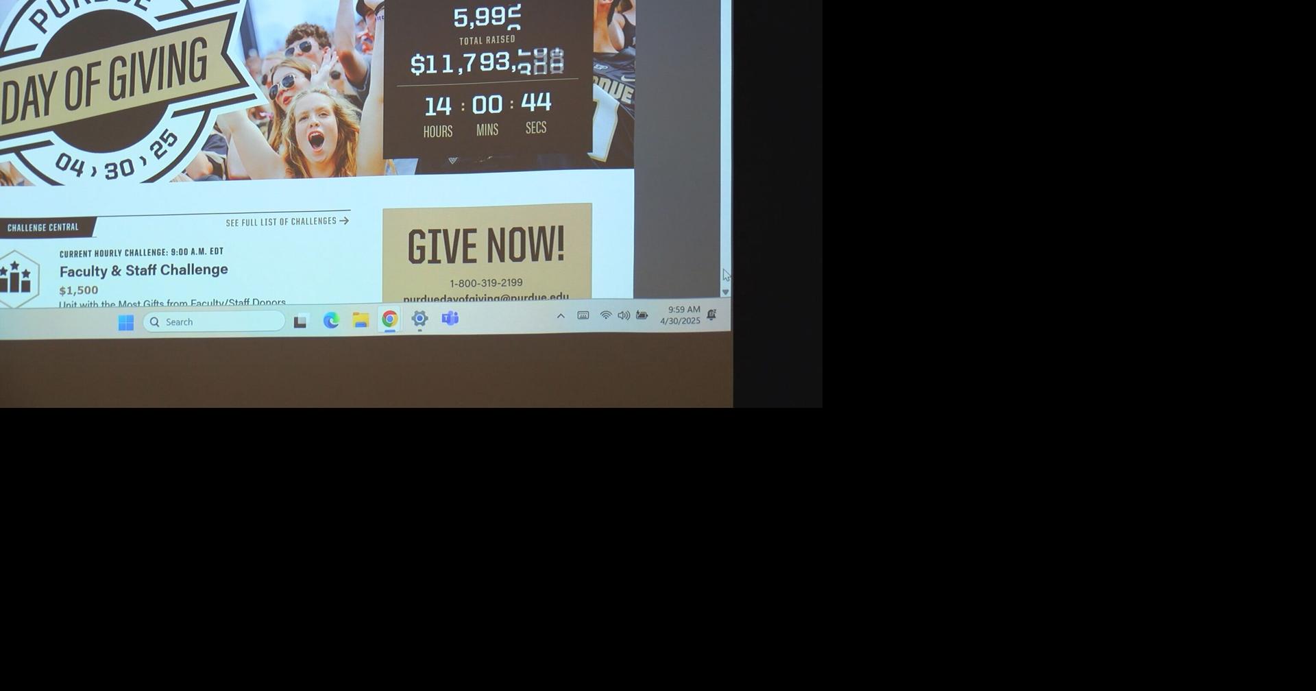 Purdue Day of Giving benefits Boilermakers | Community | wlfi.com