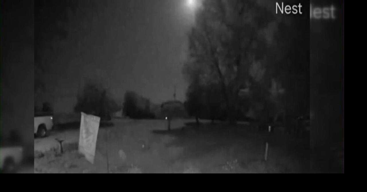 Early morning meteor lights the sky over the Greater Lafayette area ...