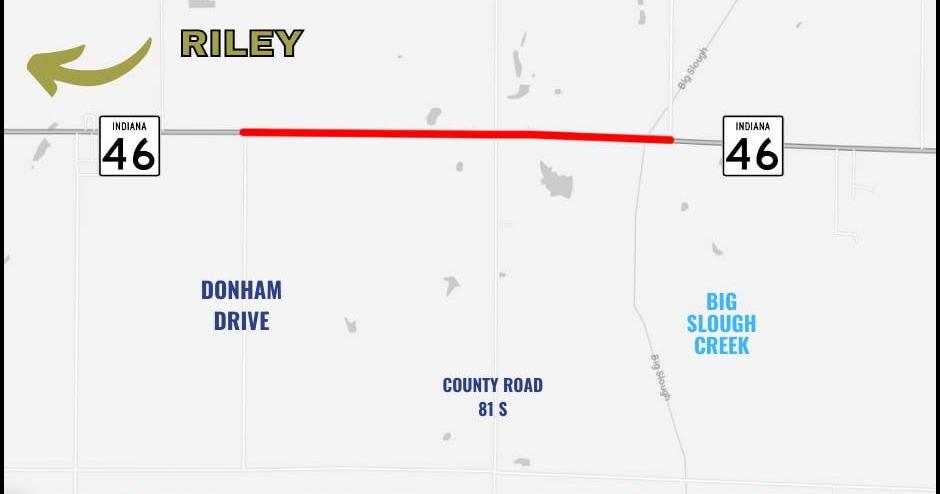 State Road 46 near Riley to be Closed Temporarily | News | wlfi.com