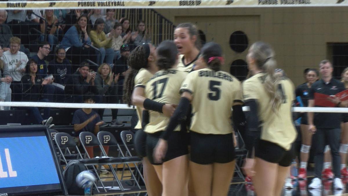 Purdue Volleyball wins first match of the NCAA Tournament | Sports ...