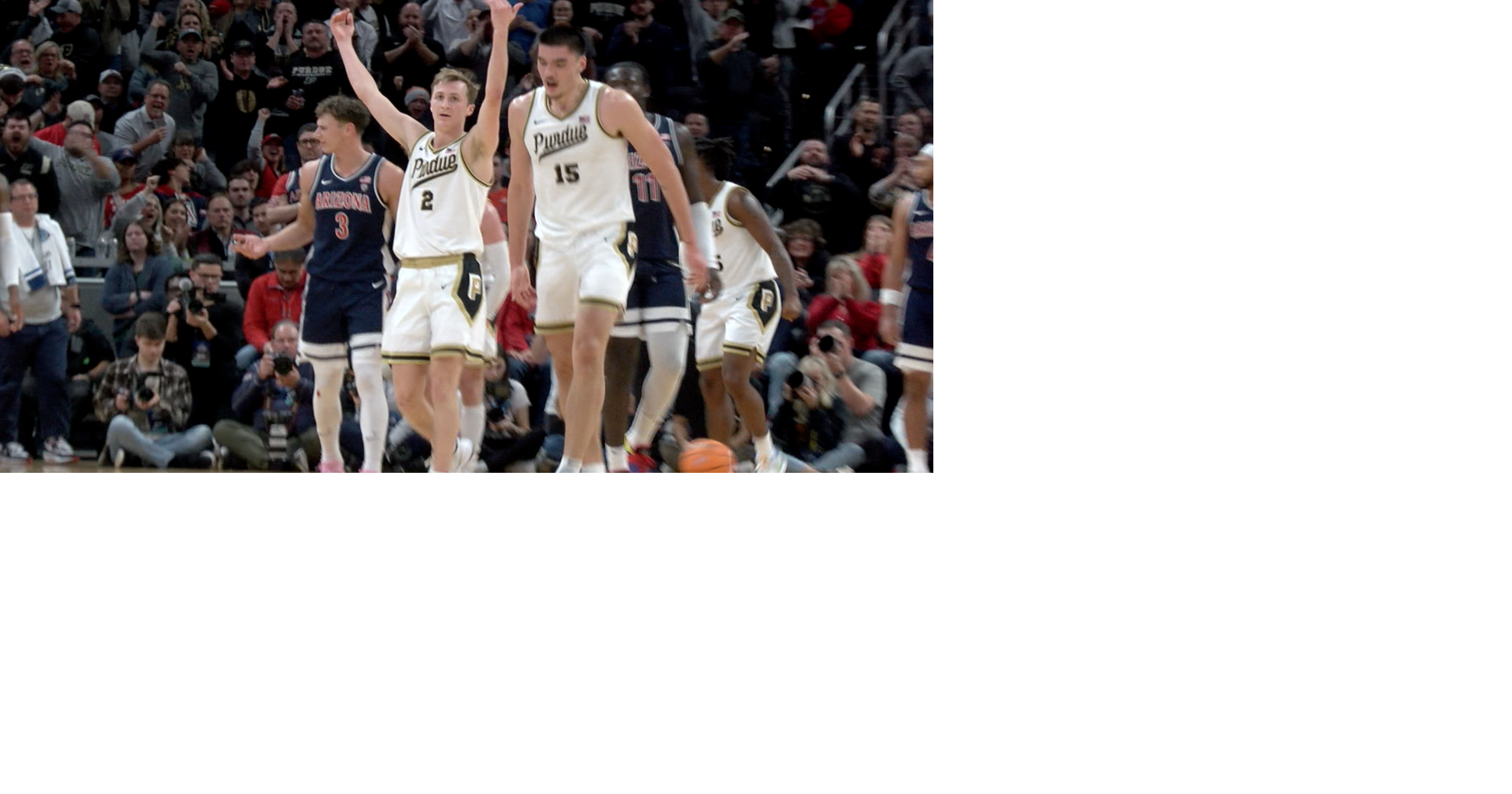 Loyer, Smith lead No. 3 Purdue past No. 1 Arizona 92-84 in NCAA ...