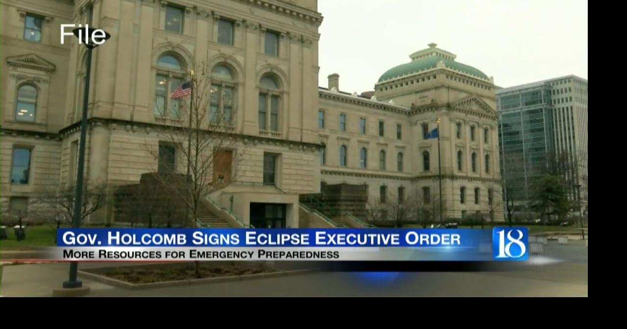 Governor Holcomb signs Solar Eclipse executive order | Video | wlfi.com